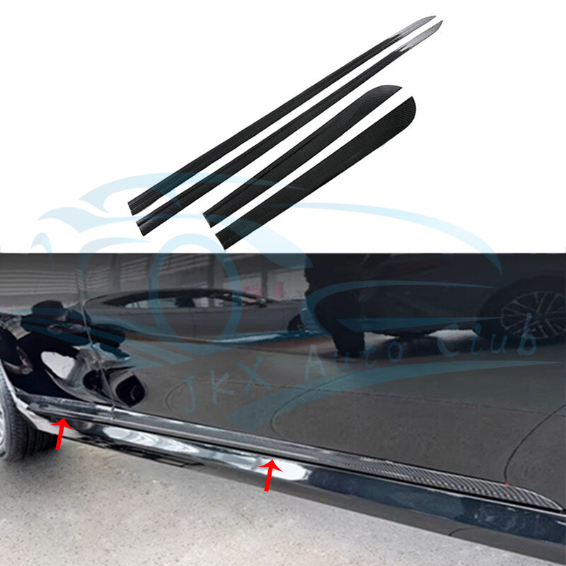 For Toyota Camry 2025 2026 s Carbon Fiber ABS Body Door Side Molding ...
