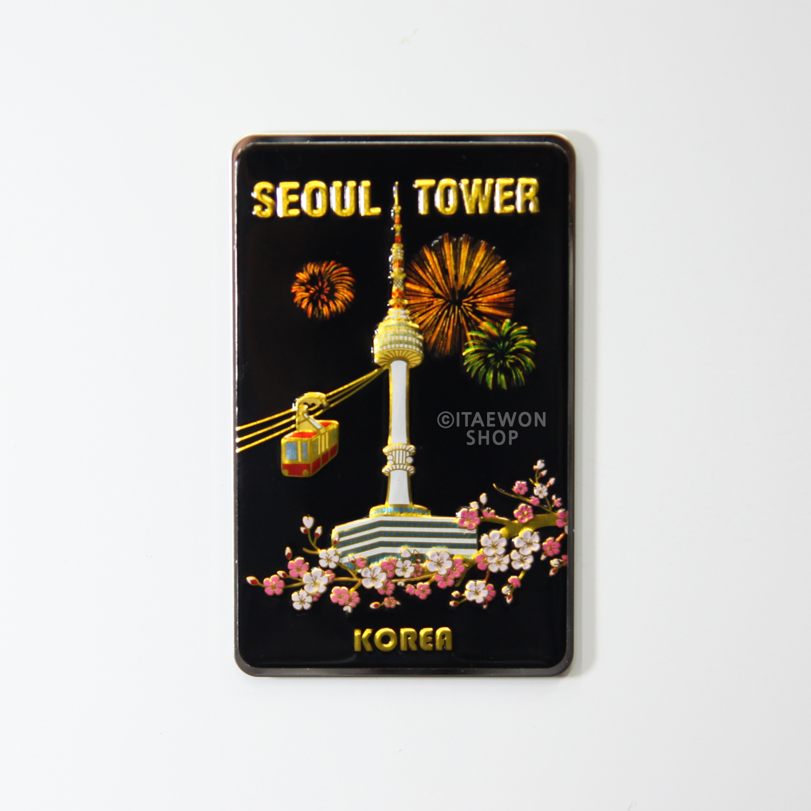Fridge Magnet N Seoul Tower Korea Souvenir Refrigerator Magnets Memo ...