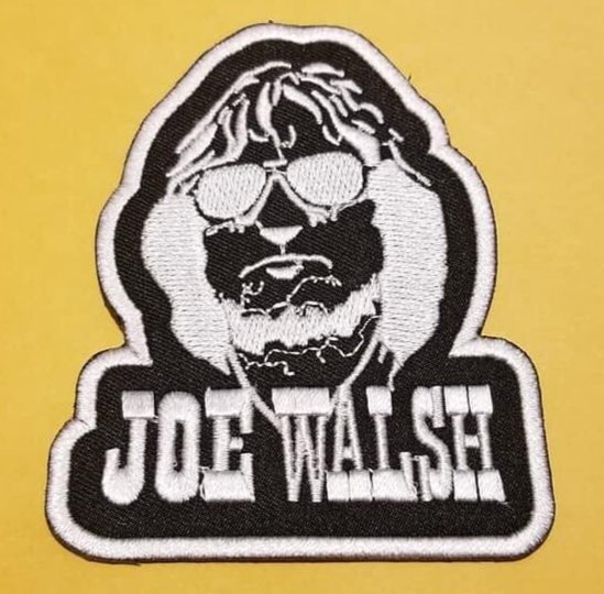 Embroidered Joe Walsh Patch approx. 2.75x 3.5" Worldwide Ship in stock ...
