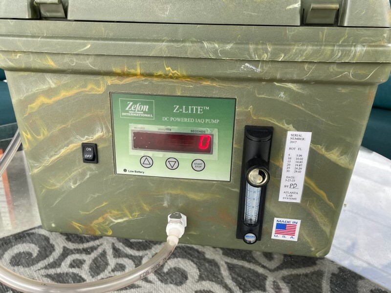 Zefon Z Lite Dc Power IAQ Pump | eBay