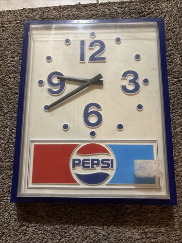 1970’s Vintage Pepsi Clock-Good Condition | eBay