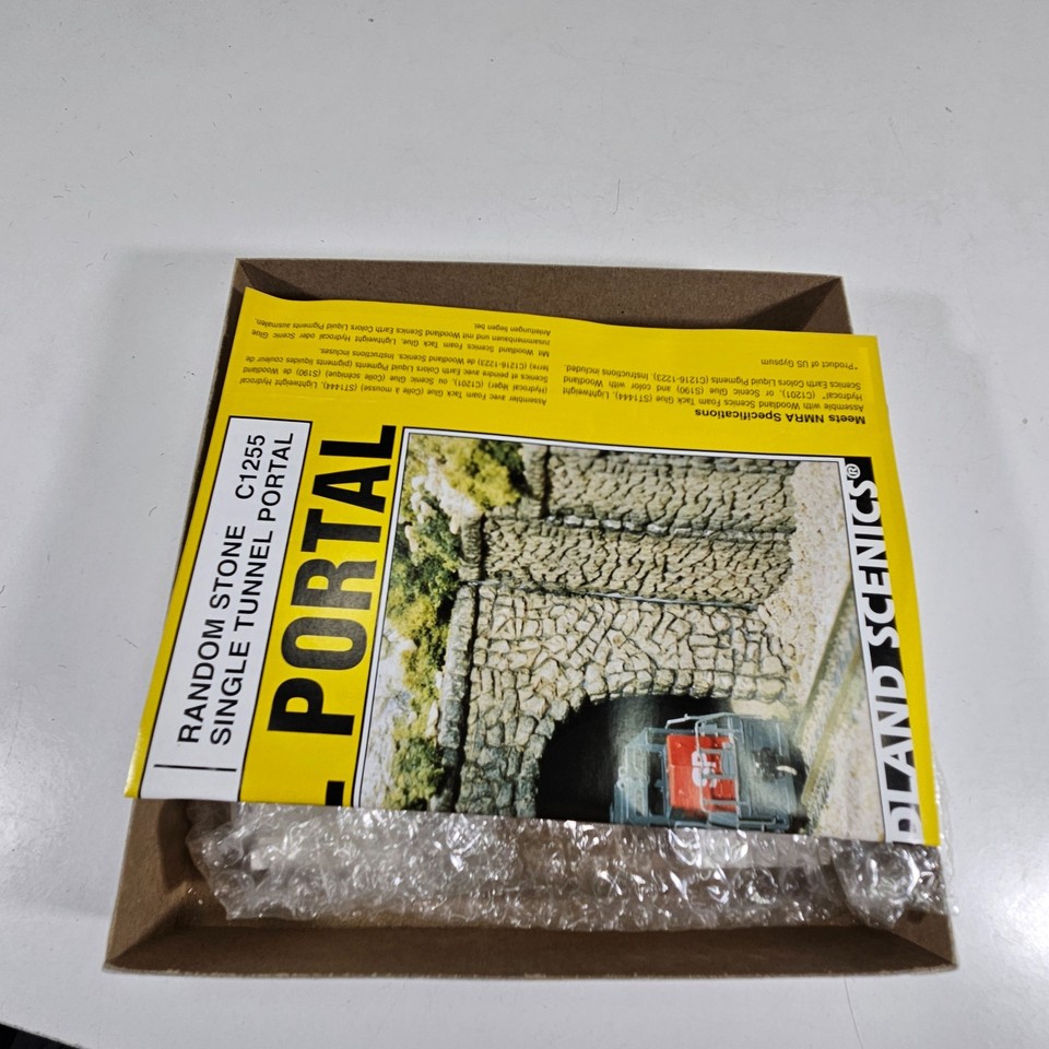 Woodland Scenics C1255 Random Stone Single Tunnel Portal HO Scale ...