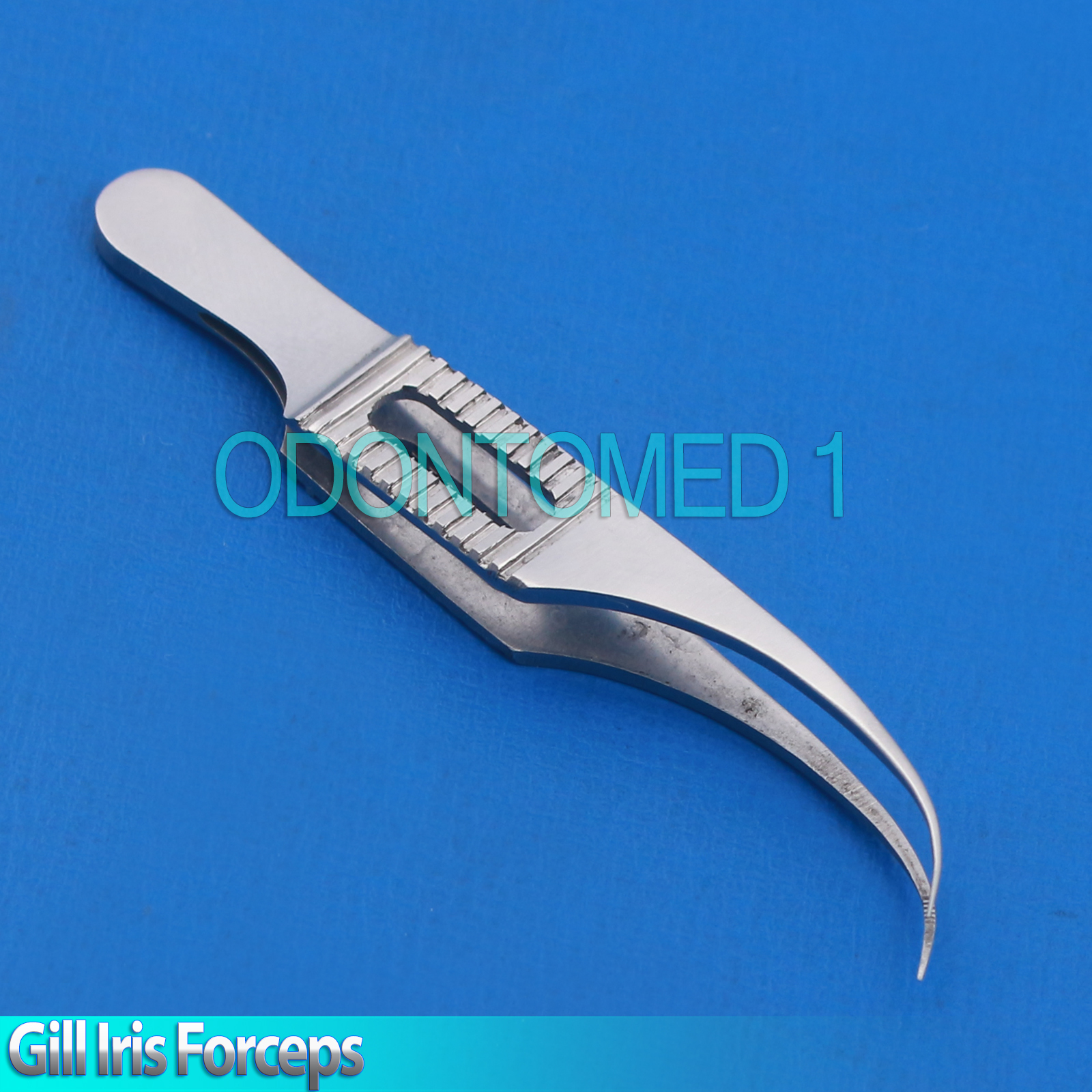 6 Pcs GILL (CHANDLER) Iris Forceps 3" Serrated Tip 0.6mm Wide | eBay
