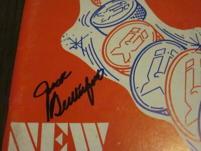 JACK BUTTERFIELD SIGNED AUTOGRAPHED 1979-80 NEW HAVEN NIGHTHAWKS ...