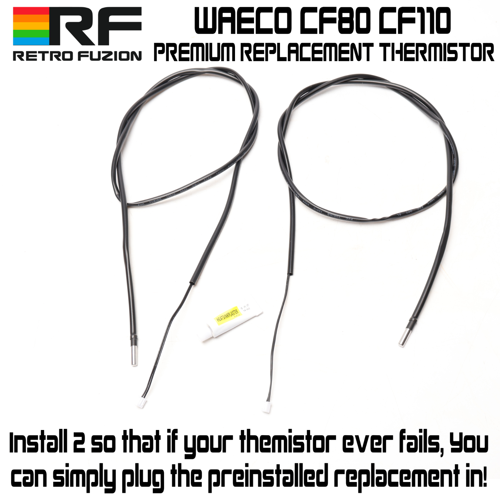 Dometic Waeco CF80 CF110 Thermistor - FREE AU POST - FREE THERMAL PASTE ...