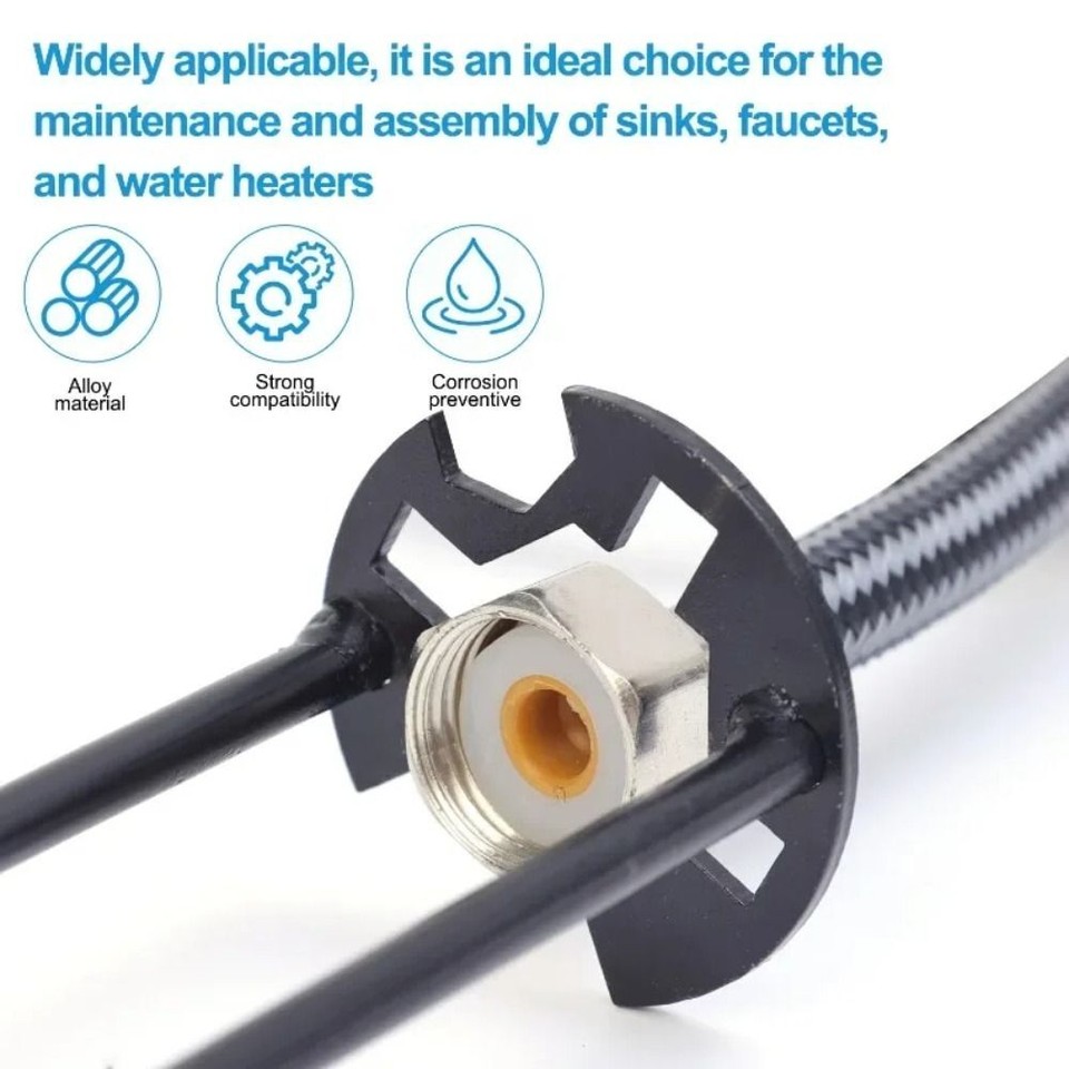 Multifunctional Basin Wrench Carbon Steel Sink Plumbers Wrench Faucet ...