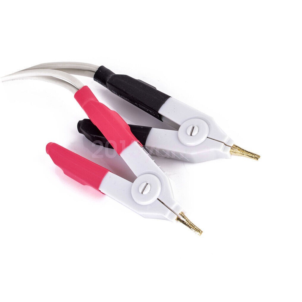 LCR Meter Test Leads Lead / Clip Cable / Terminal Kelvin Probe Wires w ...