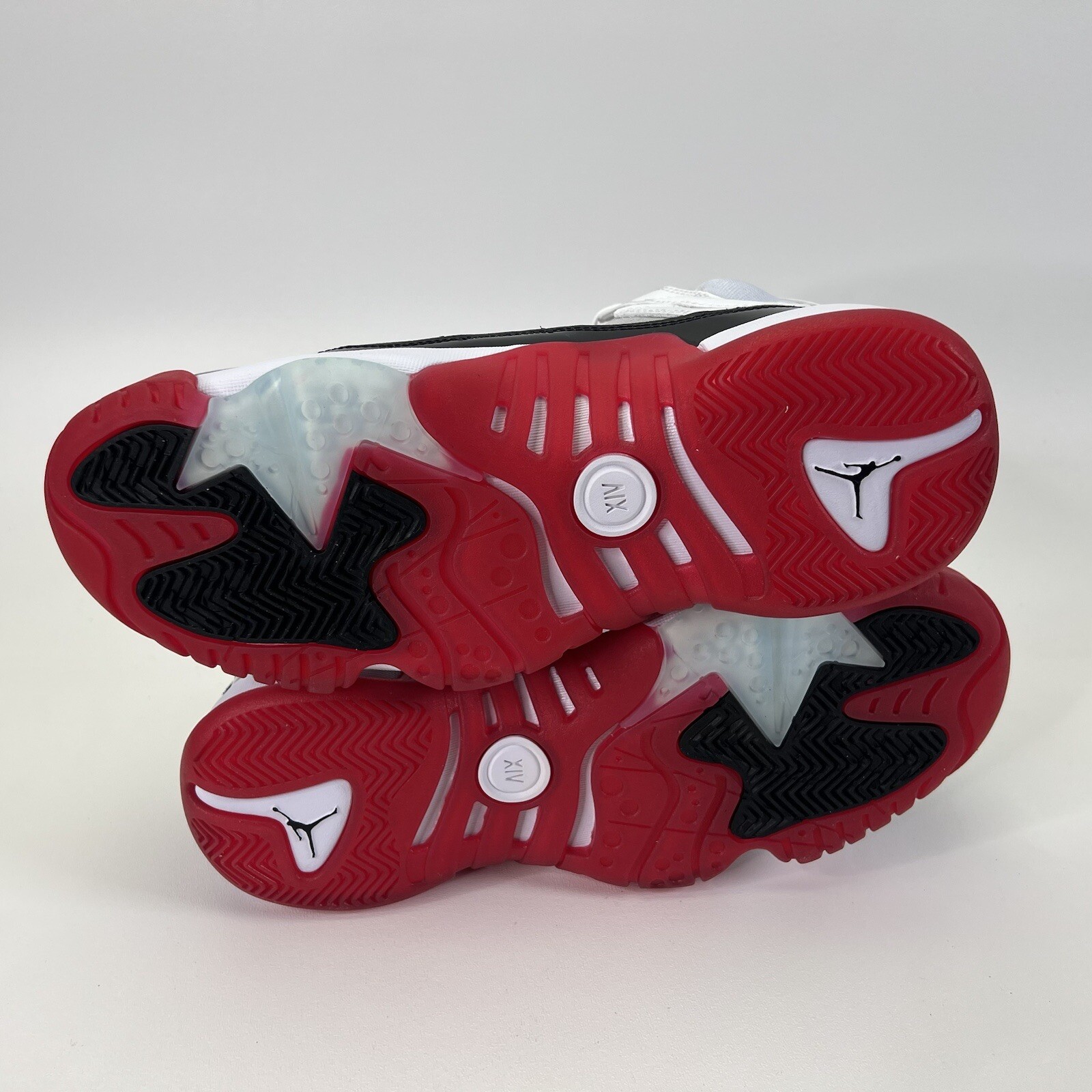 JORDAN Jumpman Two Trey Mens Sizes 8-10 White/Black-Gym Red DO1925-106 ...