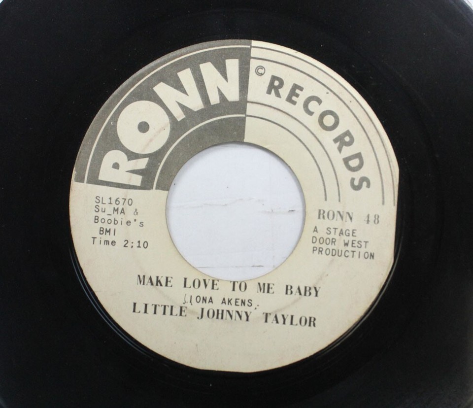 Soul 45 Little Johnny Taylor - How Can A Broke Man Survive / Make Love ...