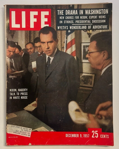 Vintage December 9, 1957 LIFE Magazine - Richard Nixon | eBay