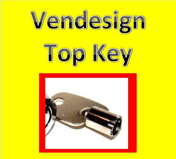 Vendesign Candy Machines Keys for Vending J7026 top KEY | eBay