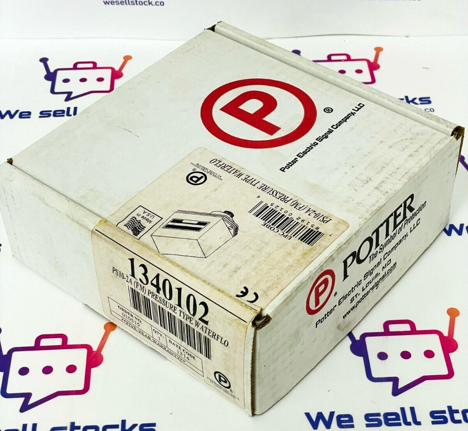 POTTER PS10-2A Pressure Switch | eBay
