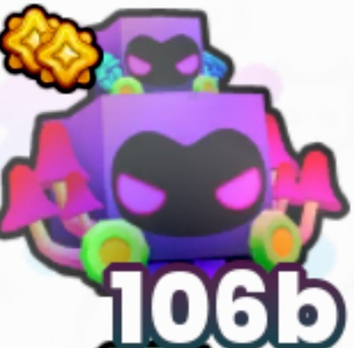 106B Pet Simulator 99. SHINY Rainbow Dominus Mushroom OP Pet Sim 99! | eBay