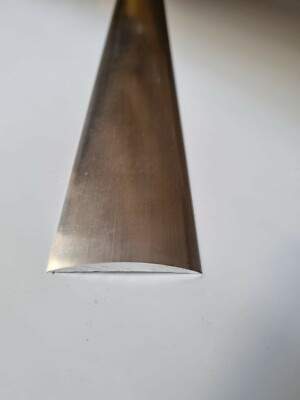Aluminium Half Round Moulding Trim Edging Rounded Multiple Sizes Grade ...