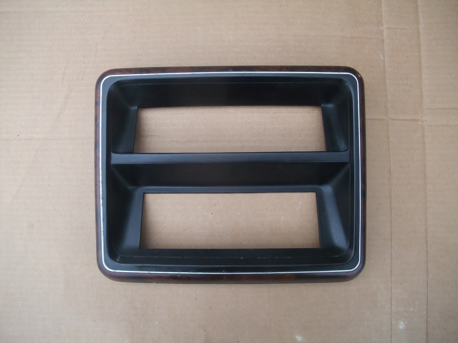 Ford F150 Dash Radio Bezel Woodgrain Trim E7TZ150445A98 87 88 89 90 91 ...