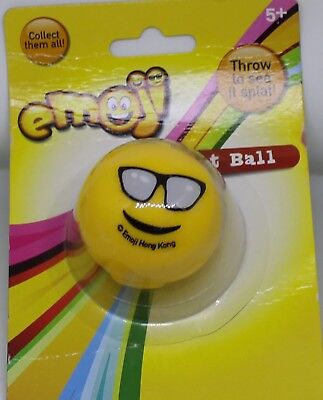Emoji Splat Ball Stress Relief Toy Fun Party Bag Filler Fun Shape ...