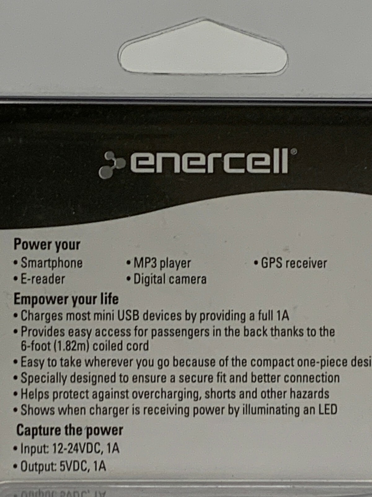 Enercell Mini USB Car Power Adapter 2730448 for Smartphones for sale ...