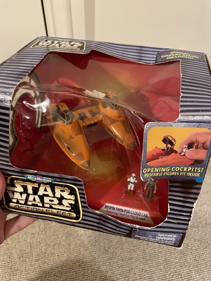Micro Machines Star Wars Bespin Twin-Pod Cloud Car Action Fleet Boxed ...