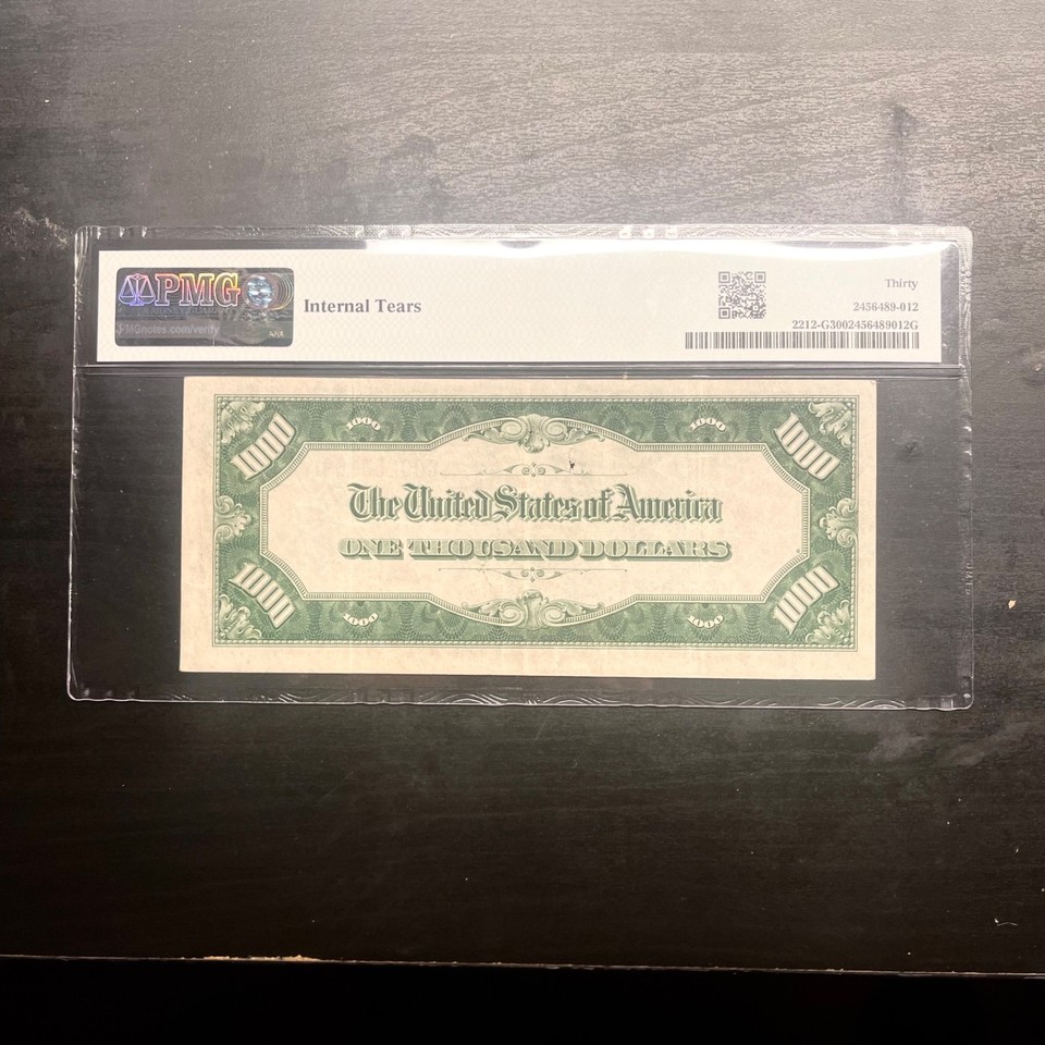 1934A $1000 Chicago Federal Reserve Note Fr#2211-G (GA Block) S/N ...