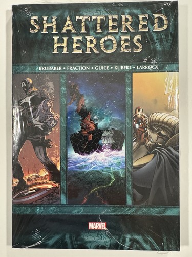 Shattered Heroes HC - Sealed - Marvel Comics - Ed Brubaker - Matt ...