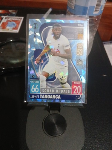 2021-22 Topps Match Attax UCL Extra - Squad Update Japhet Tanganga #SU ...