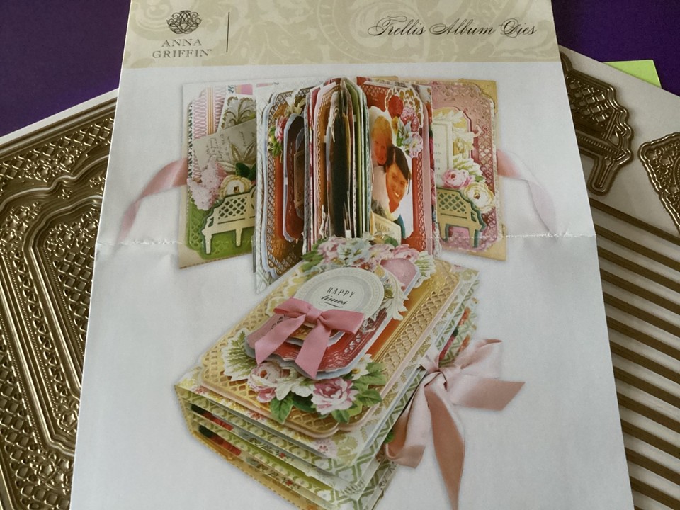 Anna Griffin Trellis Album Making Dies | eBay
