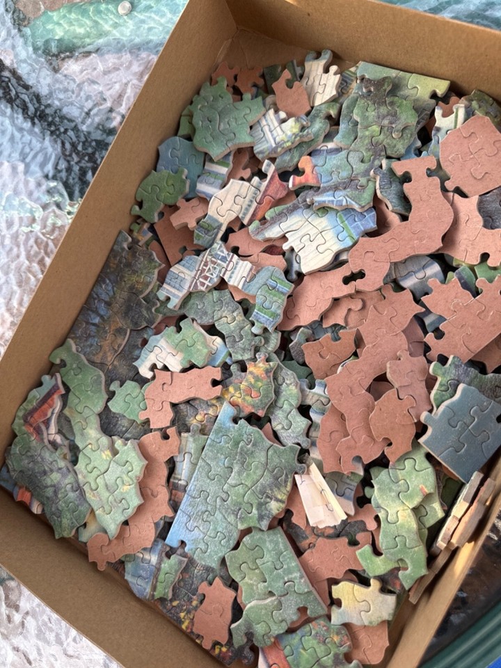 Vintage TUCO JUMBO Pic Puzzle "Mount Vernon" over 1000pc pic puzzle no ...