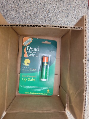 Dead Down Wind Enzyme Lip Balm, Scent Prevention, never opened | eBay