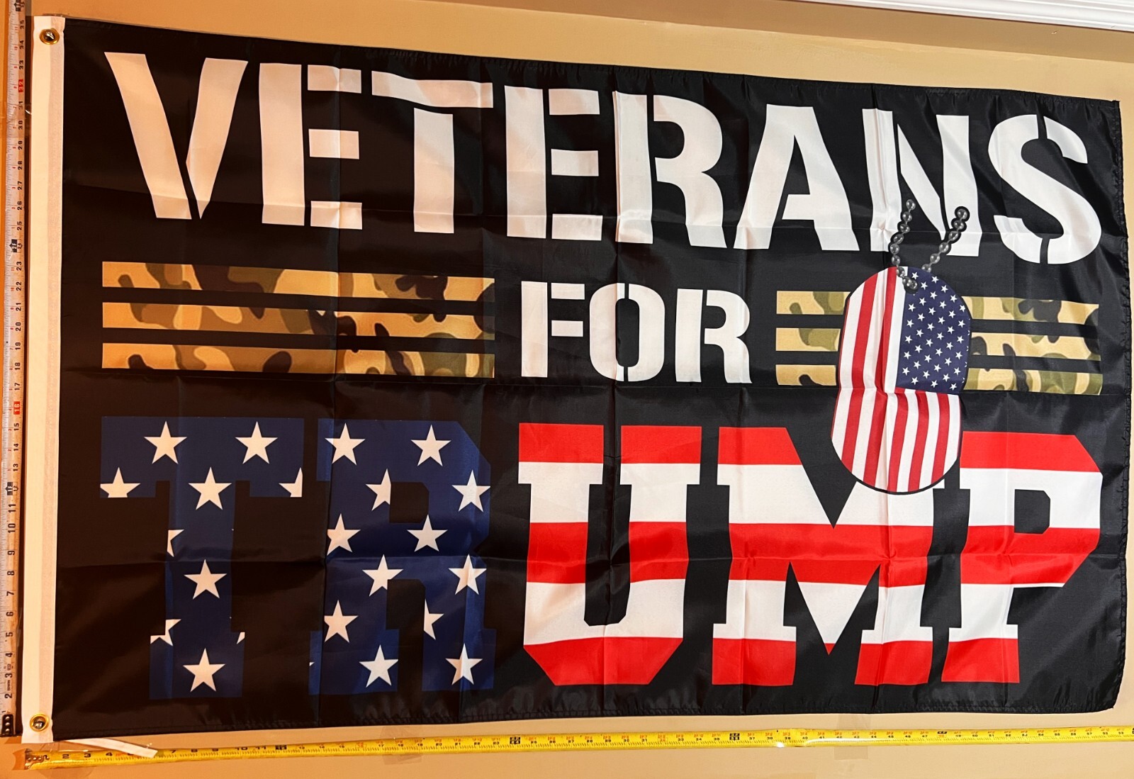 Donald Trump Flag FREE SHIPPING 3 Trump Fight MAGA Save America Vance ...