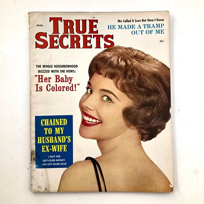 VTG True Secrets Magazine March 1960 He Made A Tramp Out of Me No Label ...