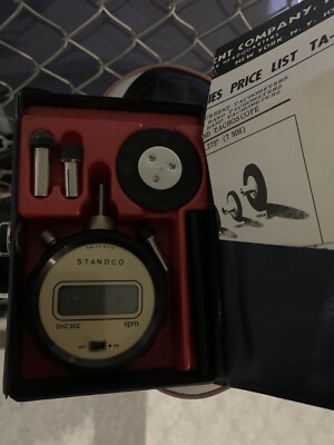 Vintage Standco Digital Tachometer | eBay