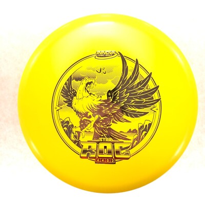 DISC GOLF INNOVA STAR ROC OVERSTABLE MID-RANGE APPROACH 172g YELLOW ...