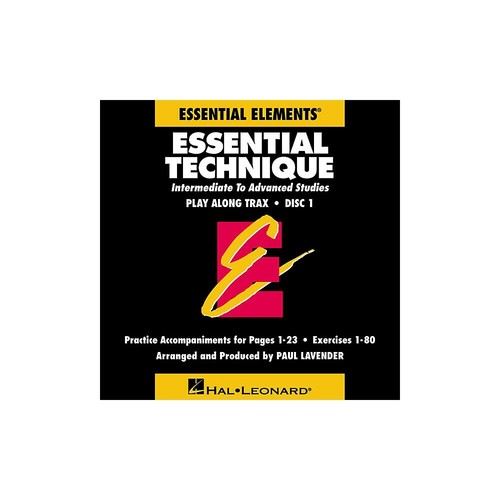 Essential Technique (Original Series) (Play Along Trax (2-CD set ...