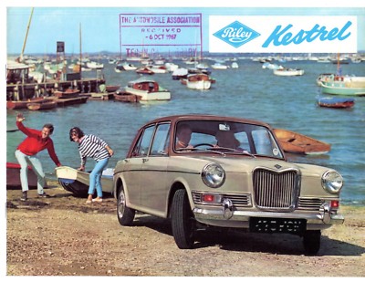 Riley Kestrel 1100 Mk1 1965-1967 UK Market Sales Brochure | eBay UK