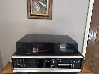 Panasonic Turntable Player Cassette 8 Track Radio | RS-876S | Audio ...