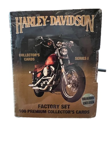 1992 Harley Davidson Collector Cards Series One 1 Factory Card Set ...
