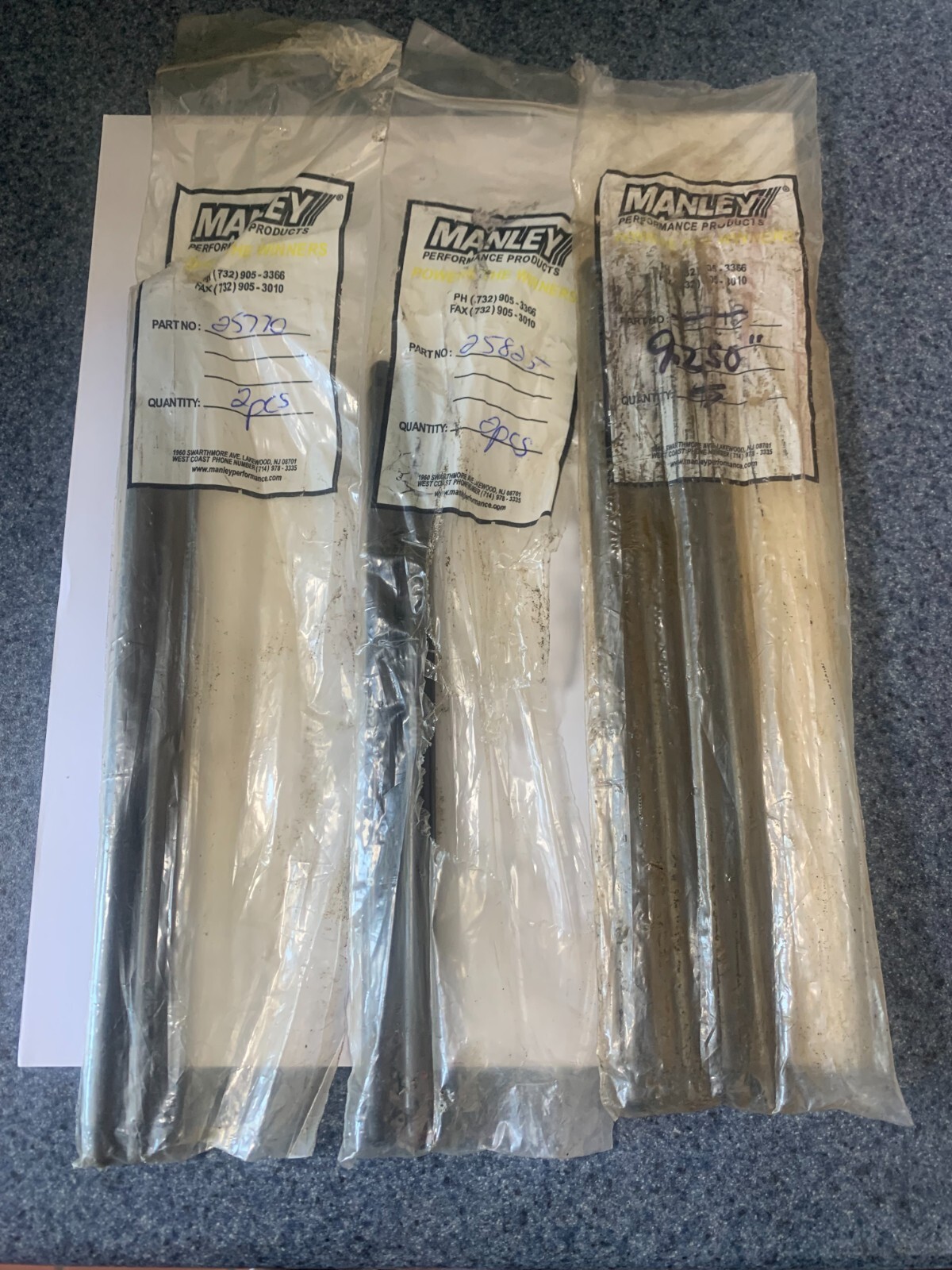 NEW MANLEY BIG BLOCK CHEVY PUSH RODS | eBay