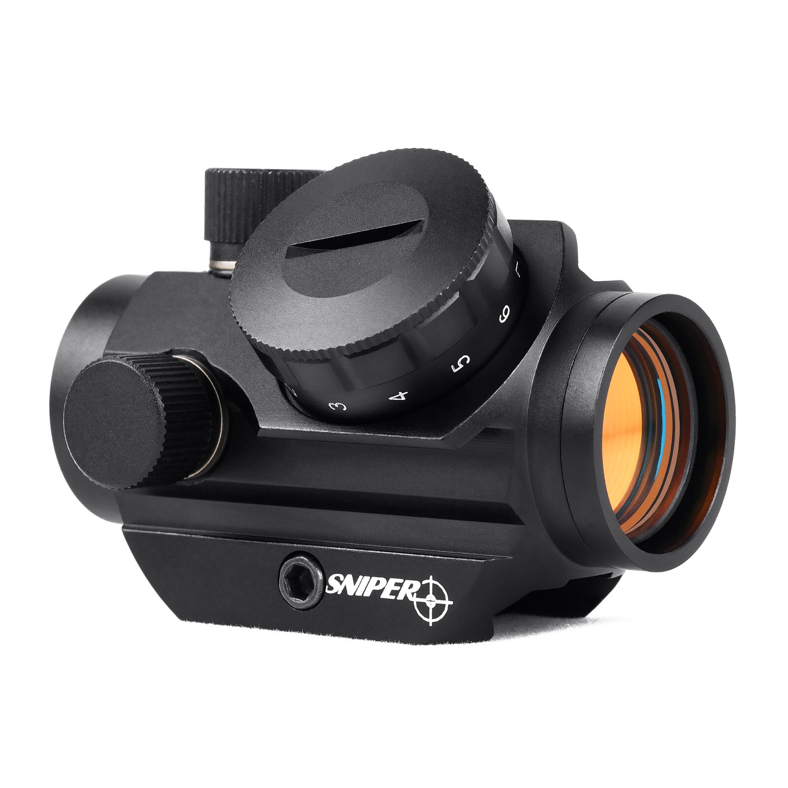 Sniper Micro Red Dot Sight 2 MOA 1x25mm Reflex Sight with 1'' Inch ...