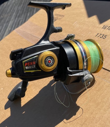 Penn 7500SS Spinning Reel Made In USA. Smooth Good Working Condition ...