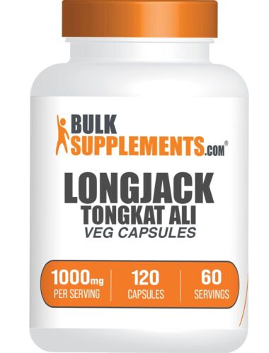 BulkSupplements Longjack Extract 120 Veg Capsules - 1000 mg Per Serving ...