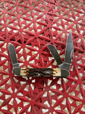 CASE XX 6347 SS Amber Bone Stockman Knife | eBay