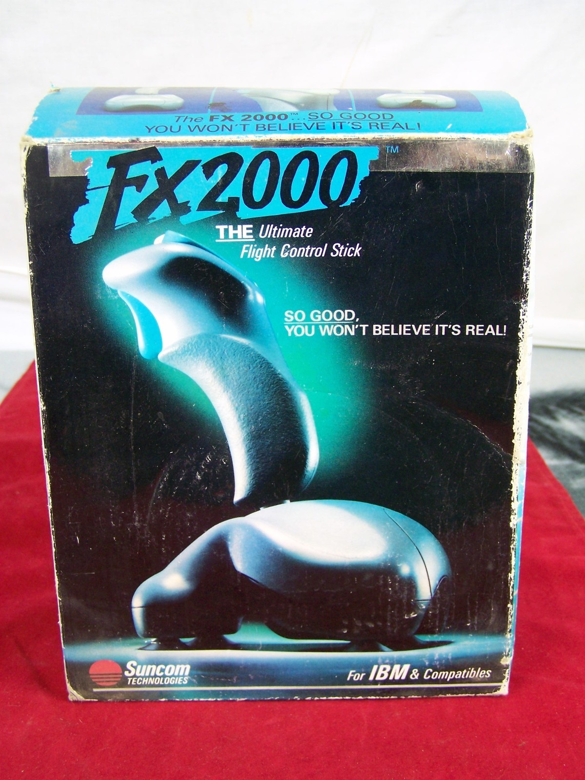 FX2000 THE ULTIMATE FLIGHT CONTROL STICK SUNCOM TECHNOLOGIES FOR IBM ...