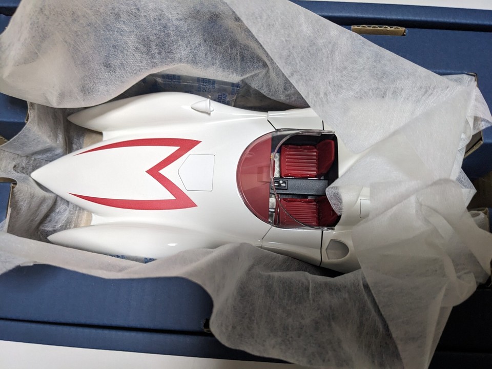 Speed Racer Mach Go Go Go 1/18 MACH 5 Aluminum Body Model Car Schwinn ...