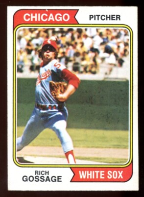 1974 TOPPS OPC O PEE CHEE BASEBALL #542 Rich Gossage HOF NM Chicago ...