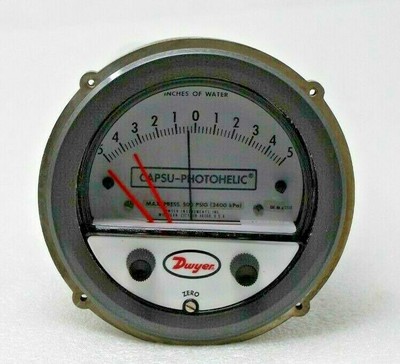 Pressure - Dwyer Photohelic