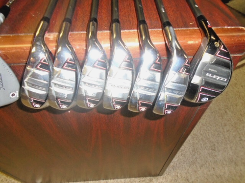Cobra T-Rail Iron Set 4-Pw Regular Flex Ultralite 45 Graphite Mint | eBay