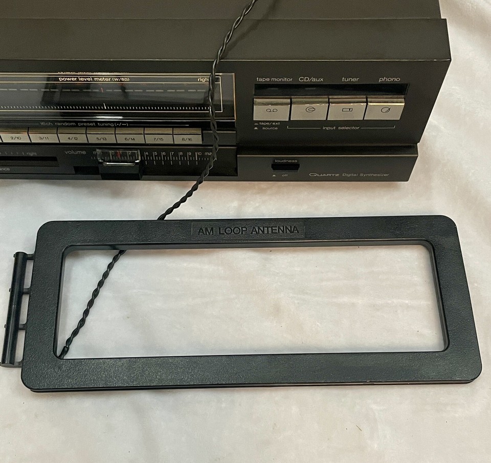 TECHNICS SA-929 AM/FM Stereo Receiver Quartz Digital Synthesizer w ...