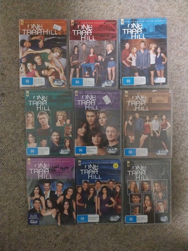 One Tree Hill: Complete Series 1-9 set Seasons 1 2 3 4 5 6 7 8 9 lot ...