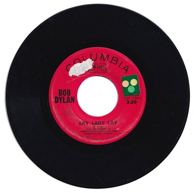 Bob Dylan. Lay Lady Lay/ Peggy Day 45rpm | eBay