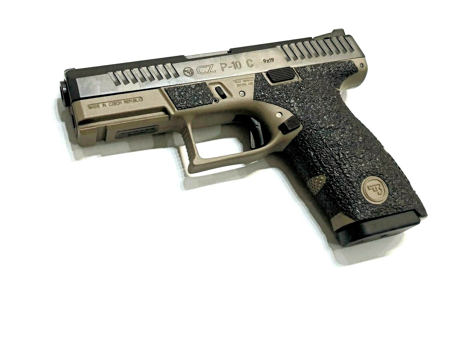 HANDLEITGRIPS Tactical Textured Rubber Grip Tape Wrap for CZ P10C | eBay